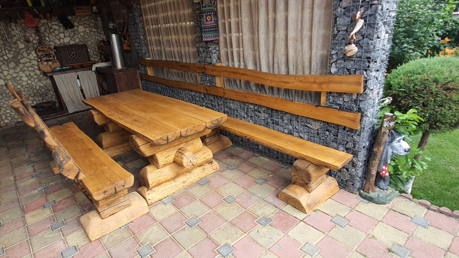 Plăci modulare din lemn pentru terasă, balcon, grădină.